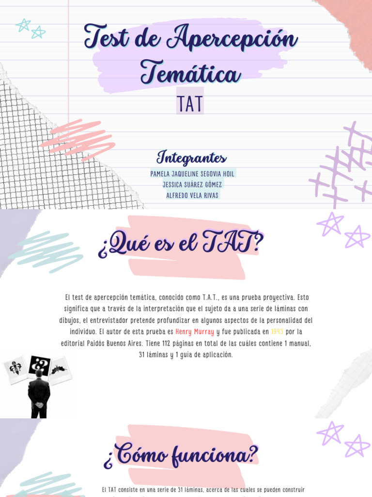 Test de Apercepción Temática | PDF