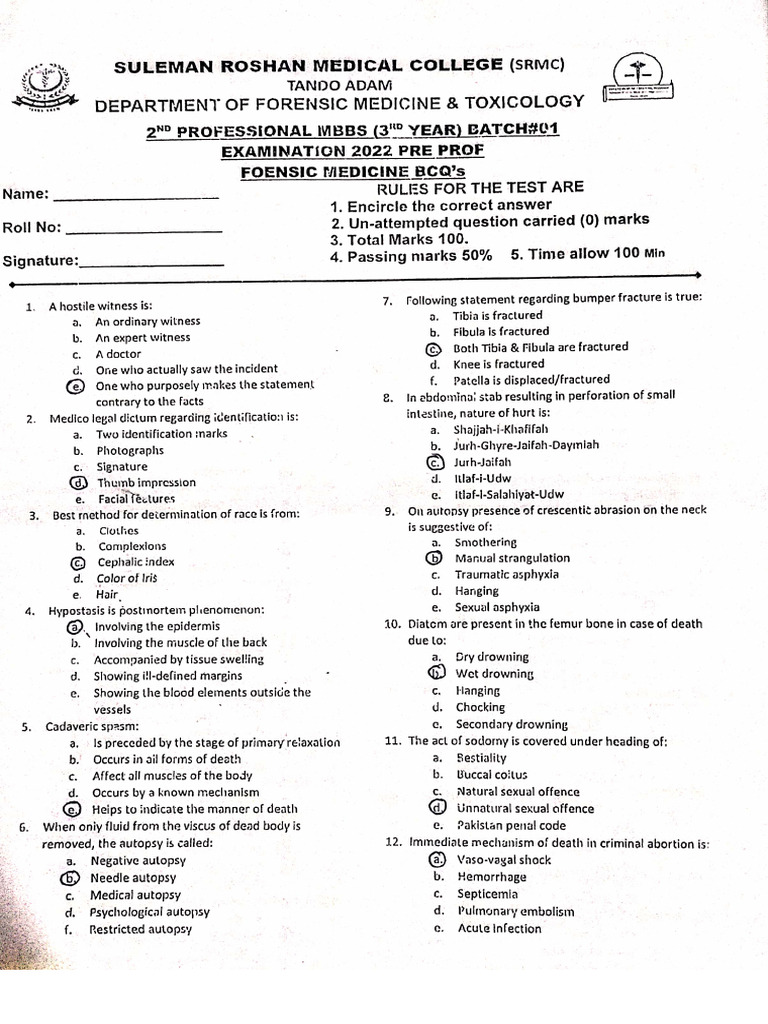 Bcqs Pre Proff.-1 | PDF