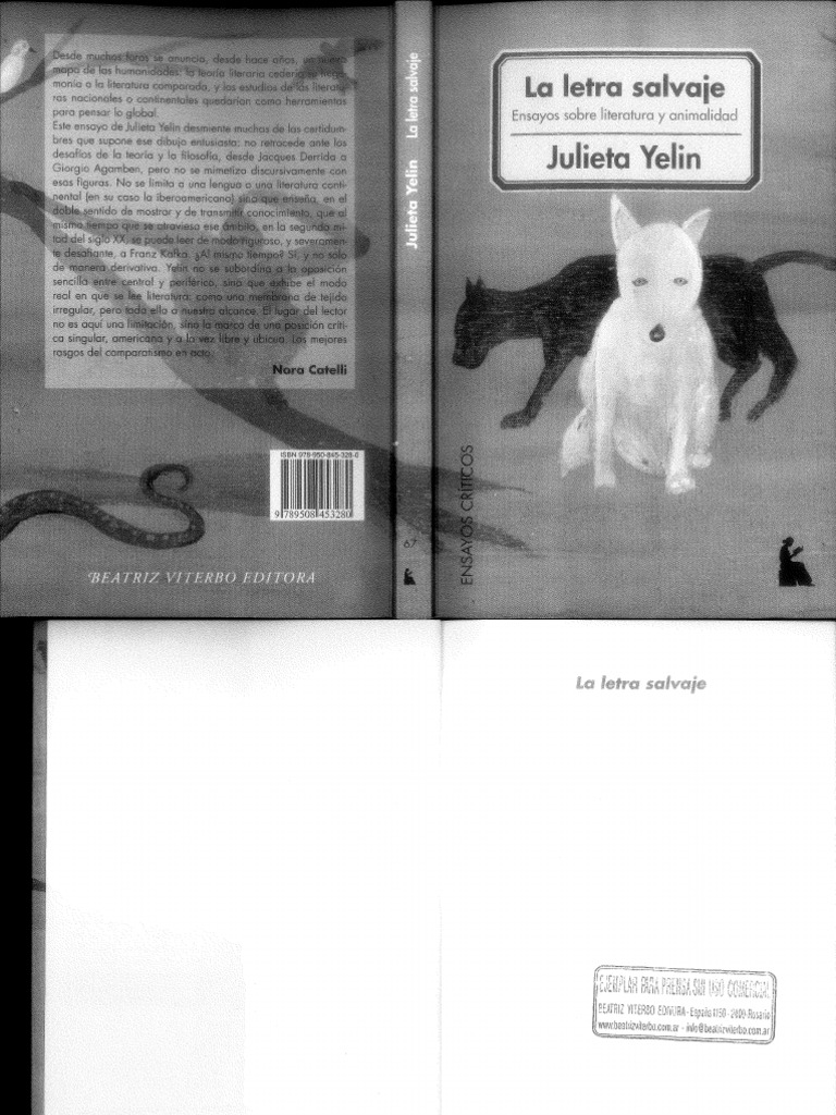Yelin, Julieta - La Letra Salvaje | PDF