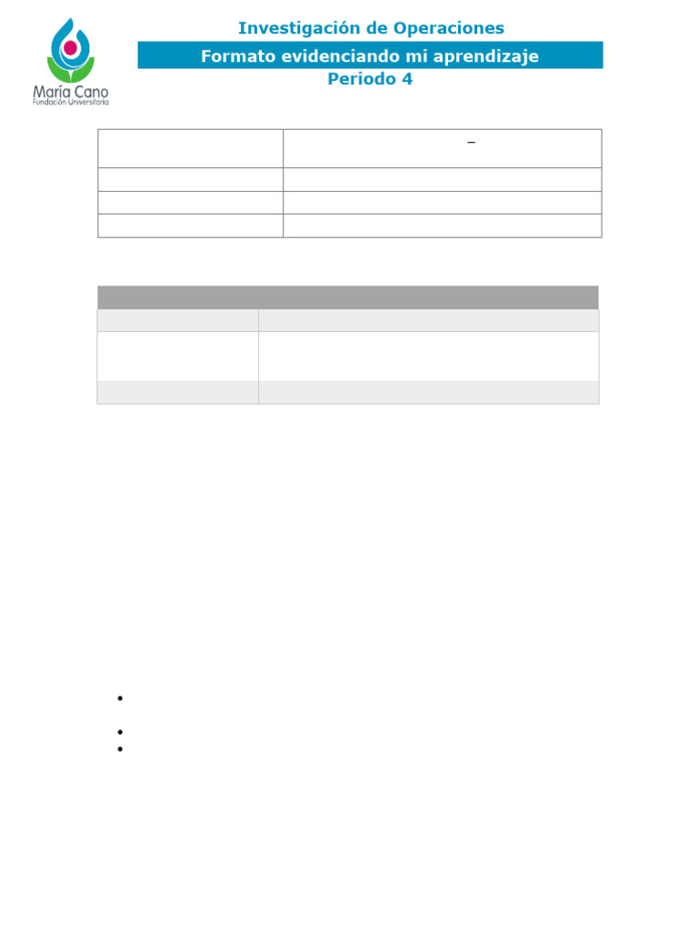 Taller Programación Lineal Método Solver | PDF