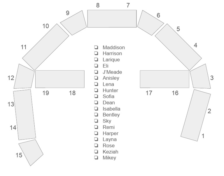 Seating Chart | PDF