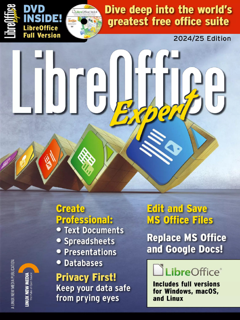 Linux - LibreOffice Expert - Edition 2024-2025 | PDF