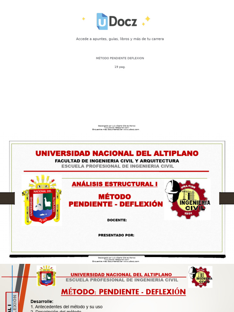 Metodo Pendiente | PDF