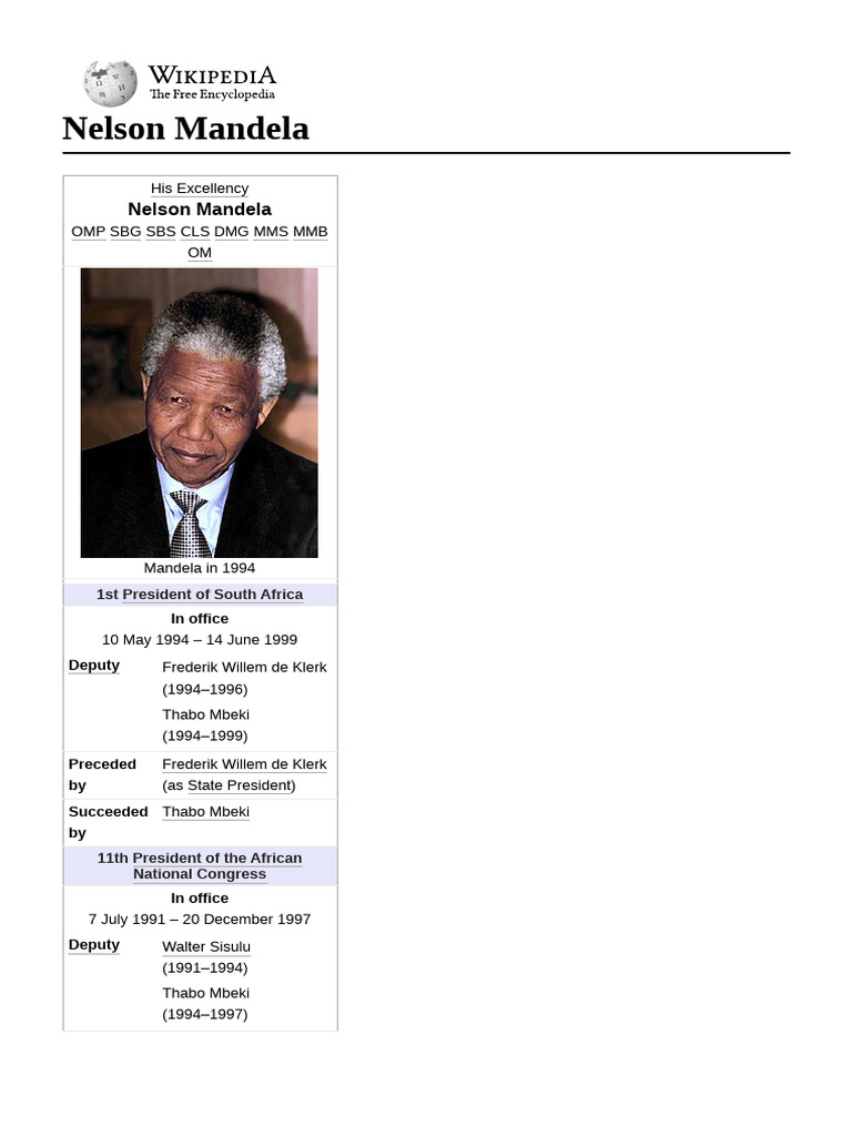 Nelson_Mandela | PDF