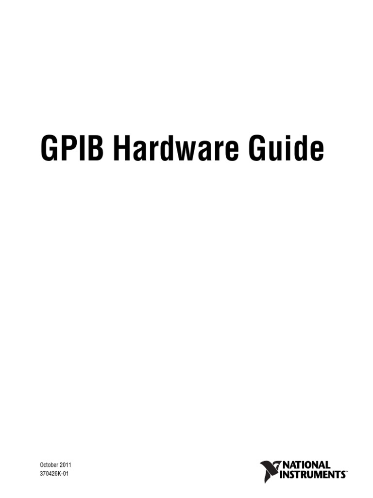 GPIB Hardware Guide | PDF