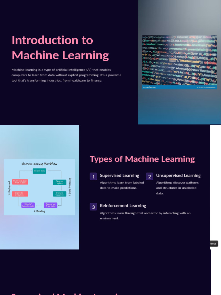 Introduction To Machine Learning KK | PDF