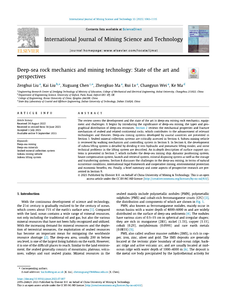 Rock Mechanics | PDF
