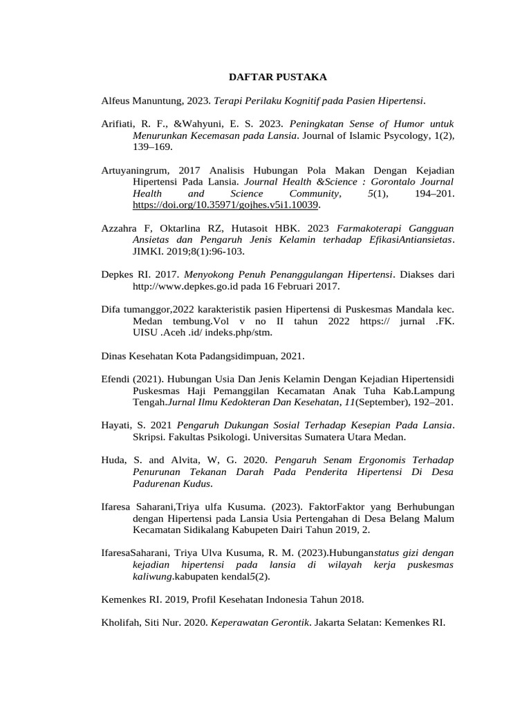 Daftar Pustaka Liza | PDF