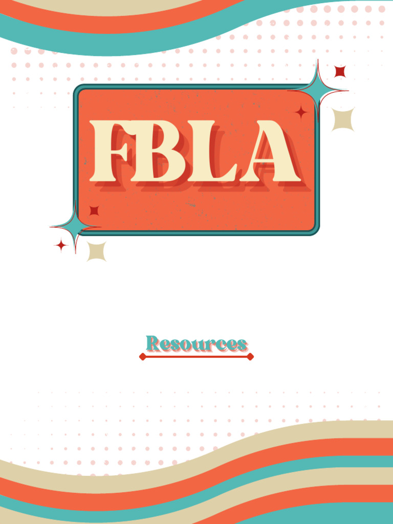 FBLA | PDF