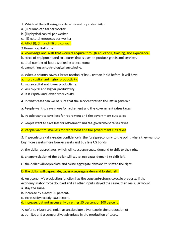 ECo121 Tài liệu | PDF