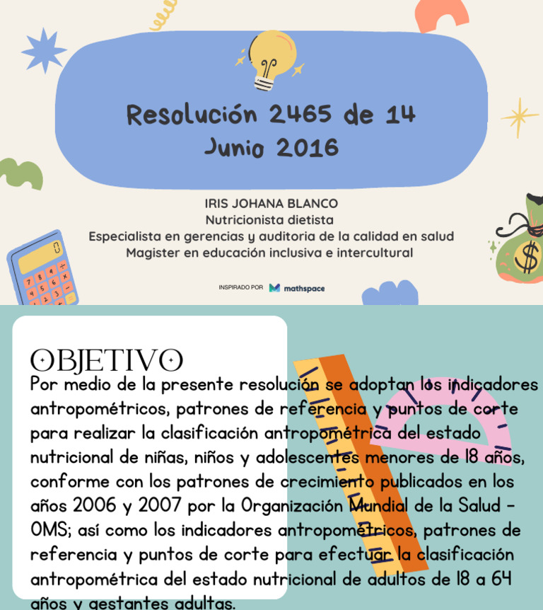 Resolución 2465 de 14 Junio 2016 | PDF