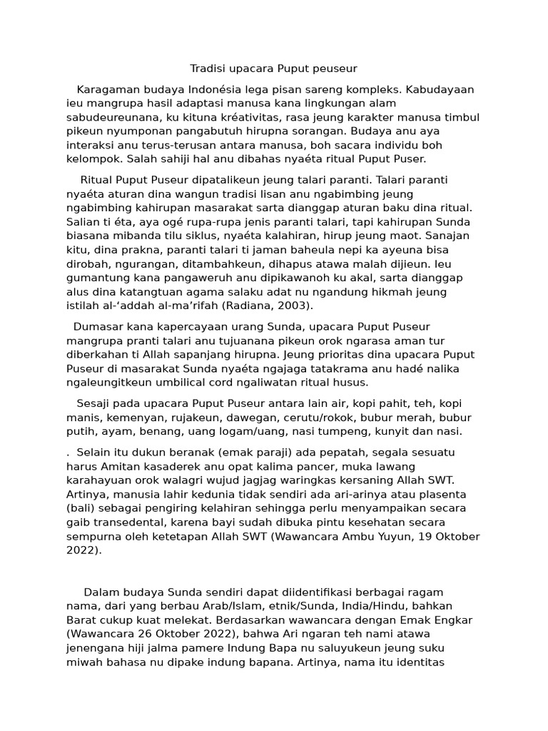 Dokumen (5) Tugas Basa Sunda | PDF