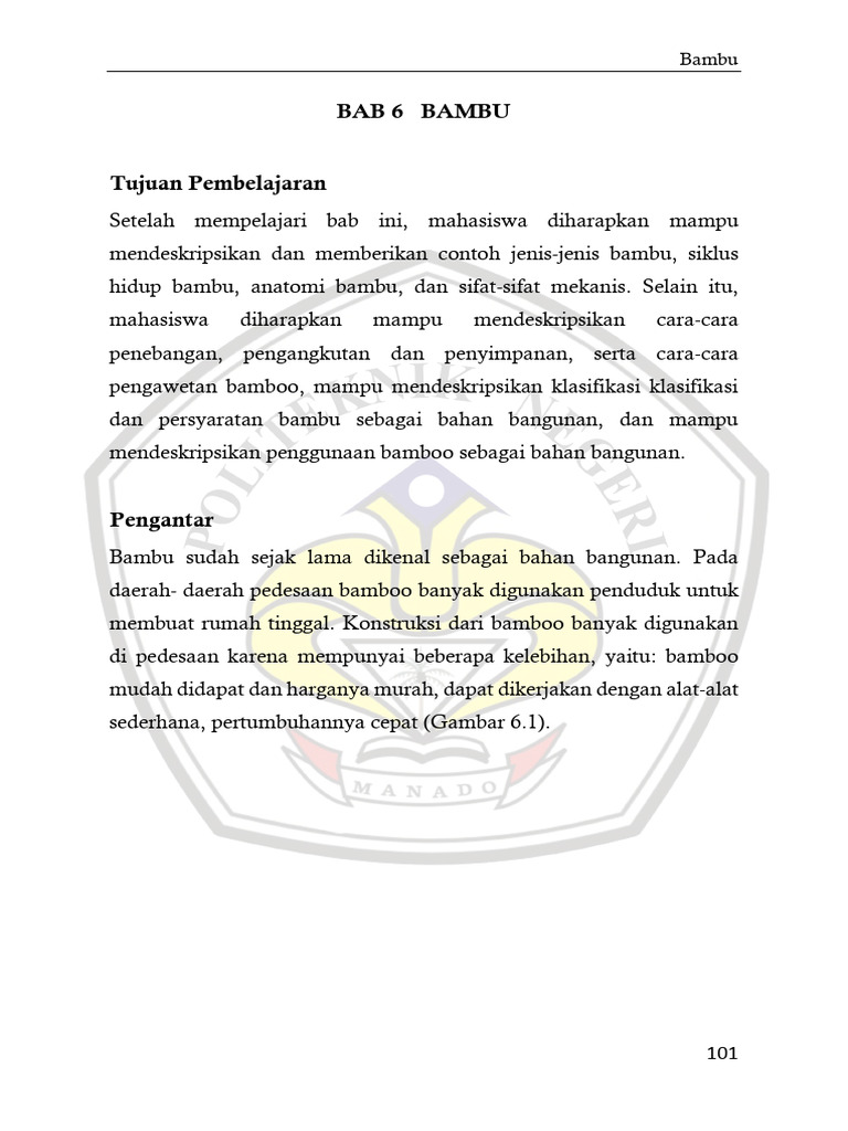Bab 6 - Bambu | PDF