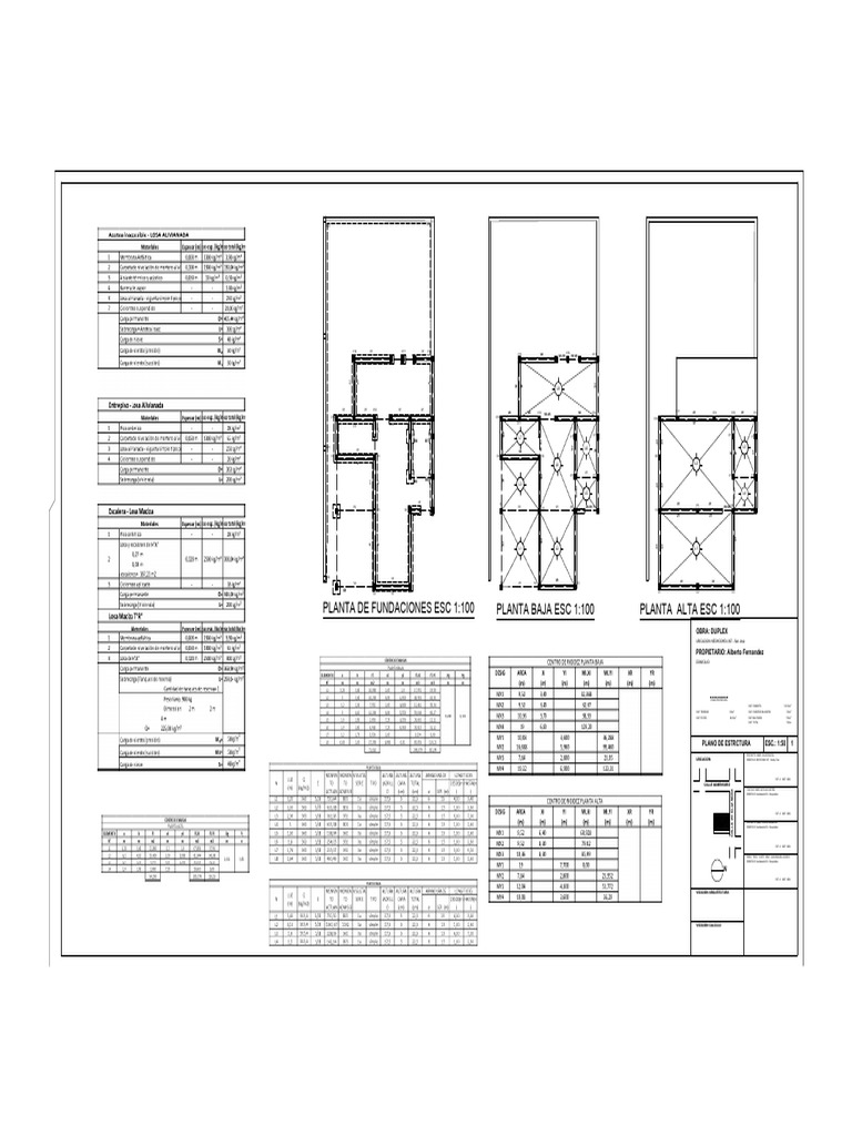 Plano de Estructura | PDF