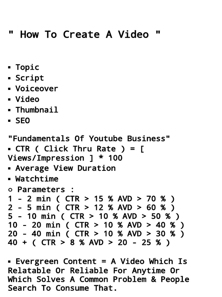 Youtube Full Guide ? | PDF Youtube Full Guide ? | PDF