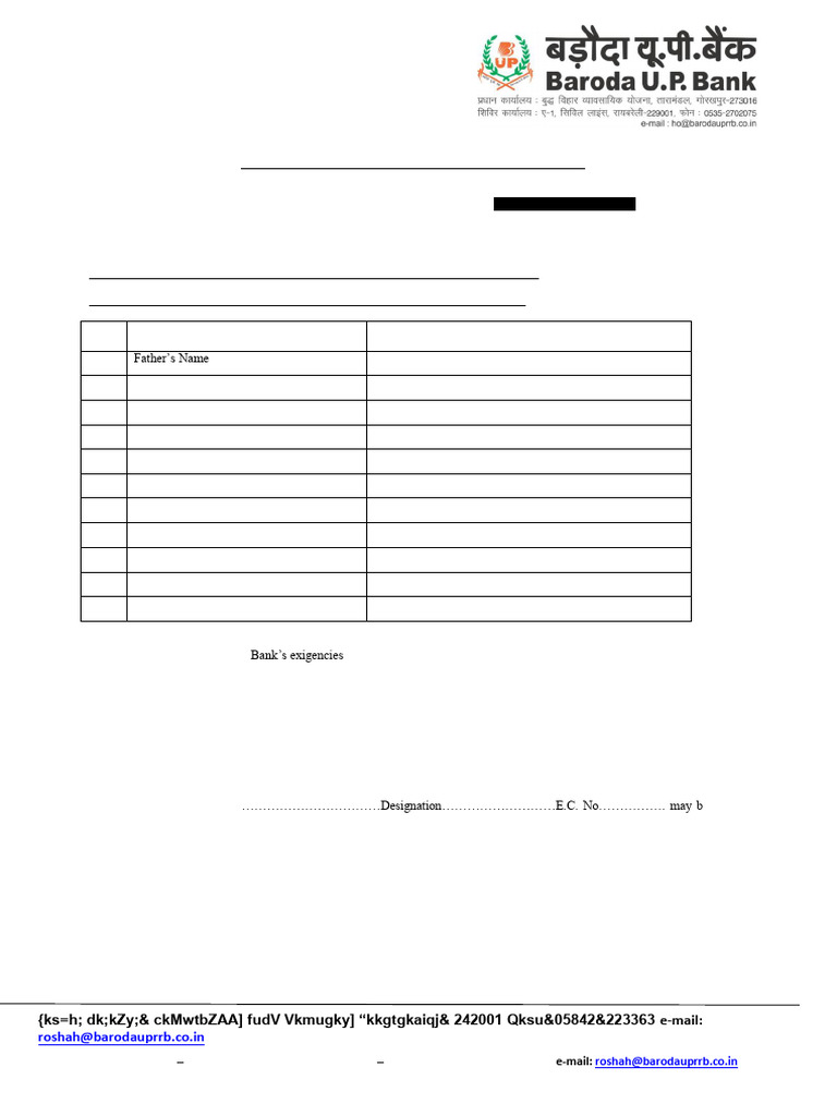 Application For No-Objection Certificate: (Through Proper Channel) | PDF