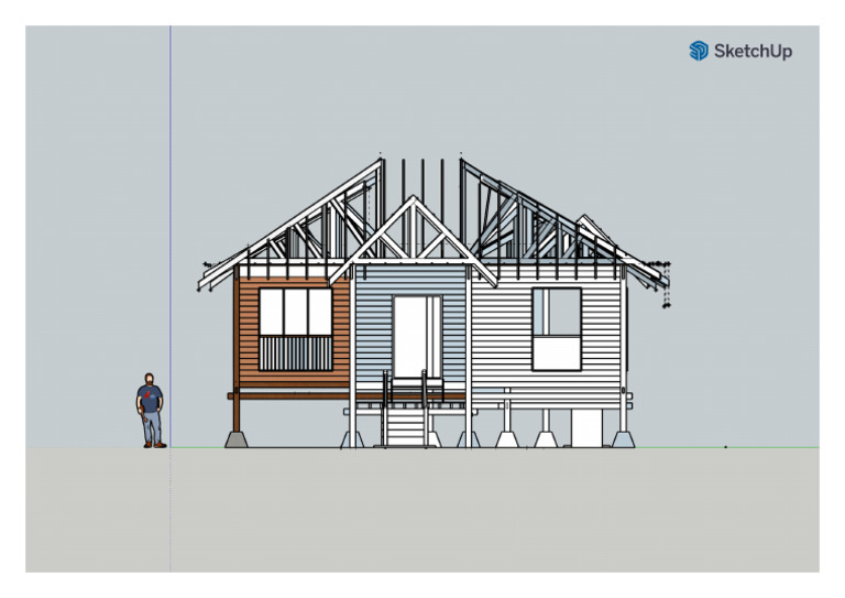 example of sketchup elevation | PDF