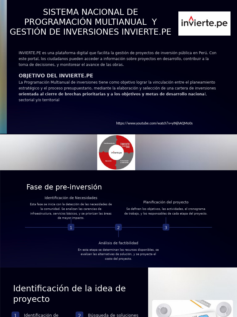 Fases Del Proyecto de Inversión | PDF