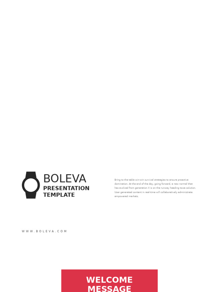 Boleva Photo Studio Presentation (White) | PDF