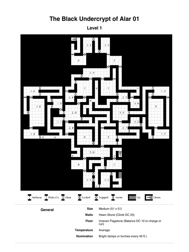 The Black Undercrypt of Alar 01 | PDF