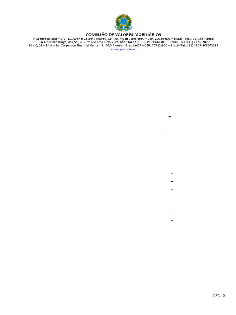 Icpc 10 - Aplicacao Inicial Ao Ativo Imobilizado e Investimento | PDF