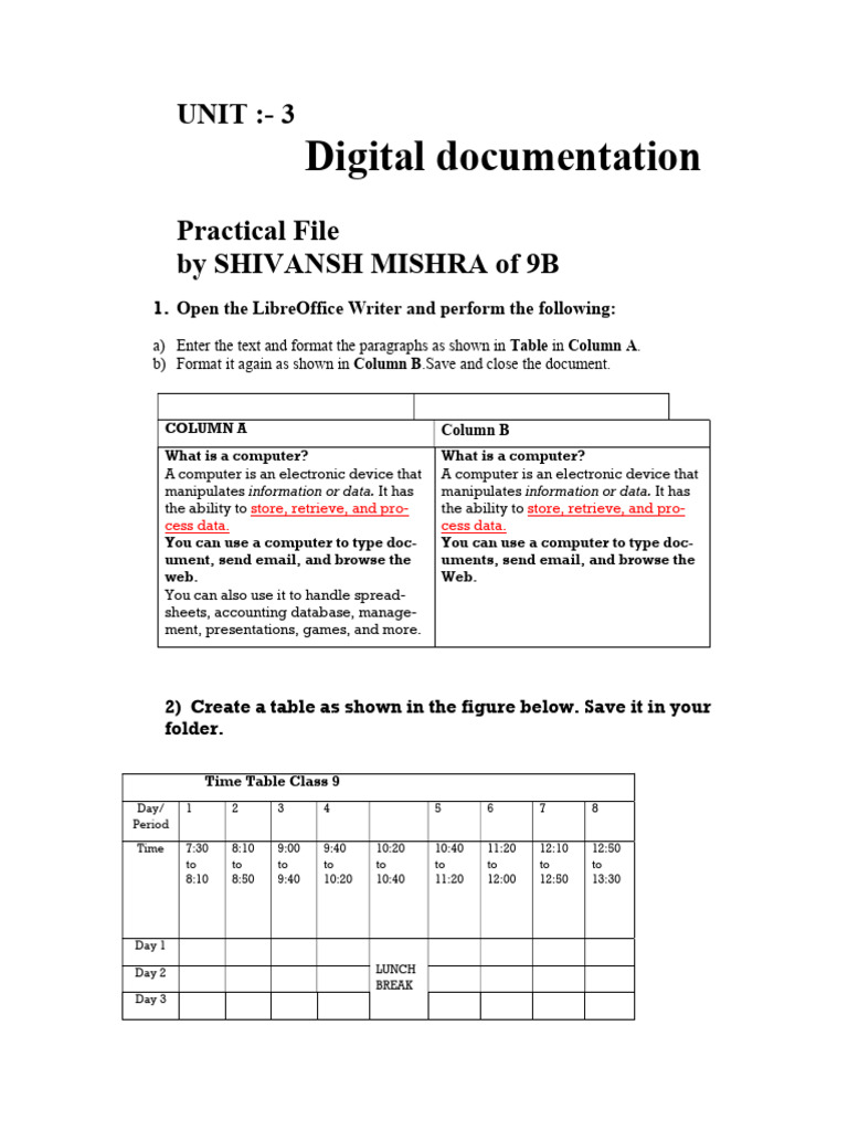 IT 402 Practical | PDF
