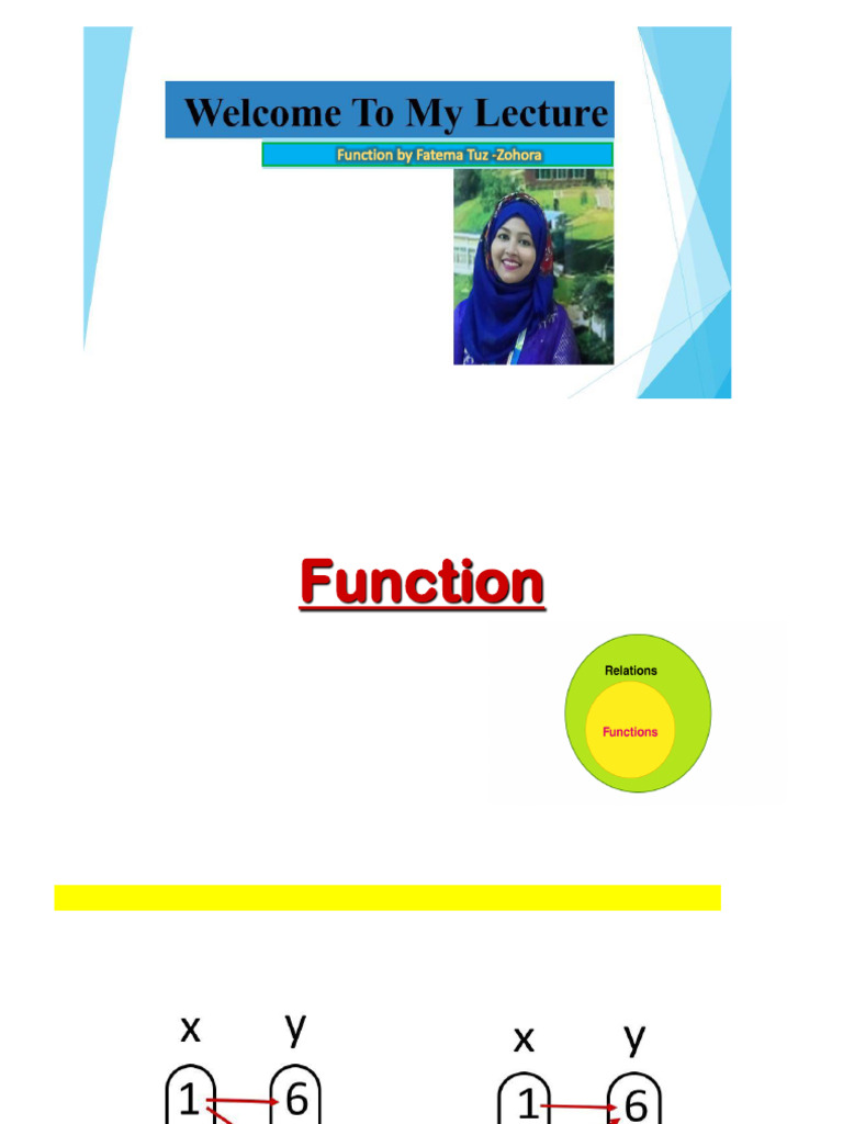 Lecture On Function, Part-1 | PDF