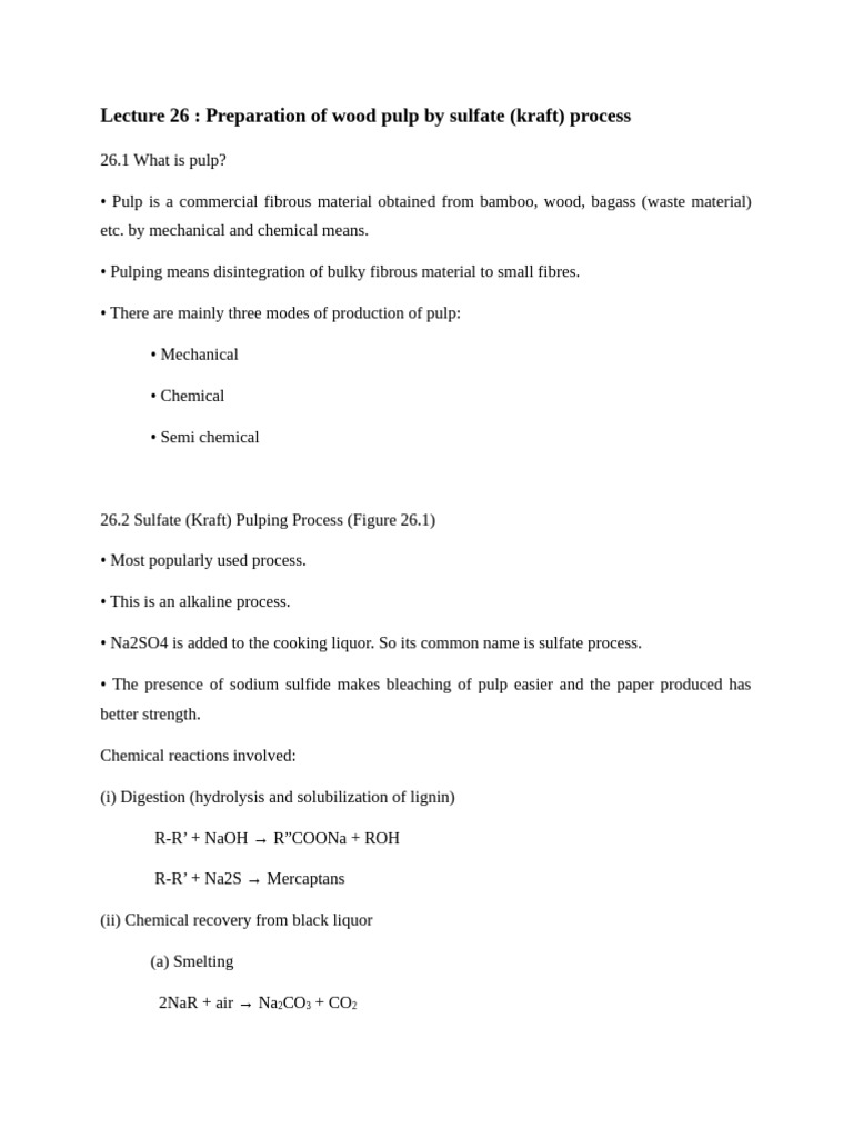 Paper Production Prosess | PDF