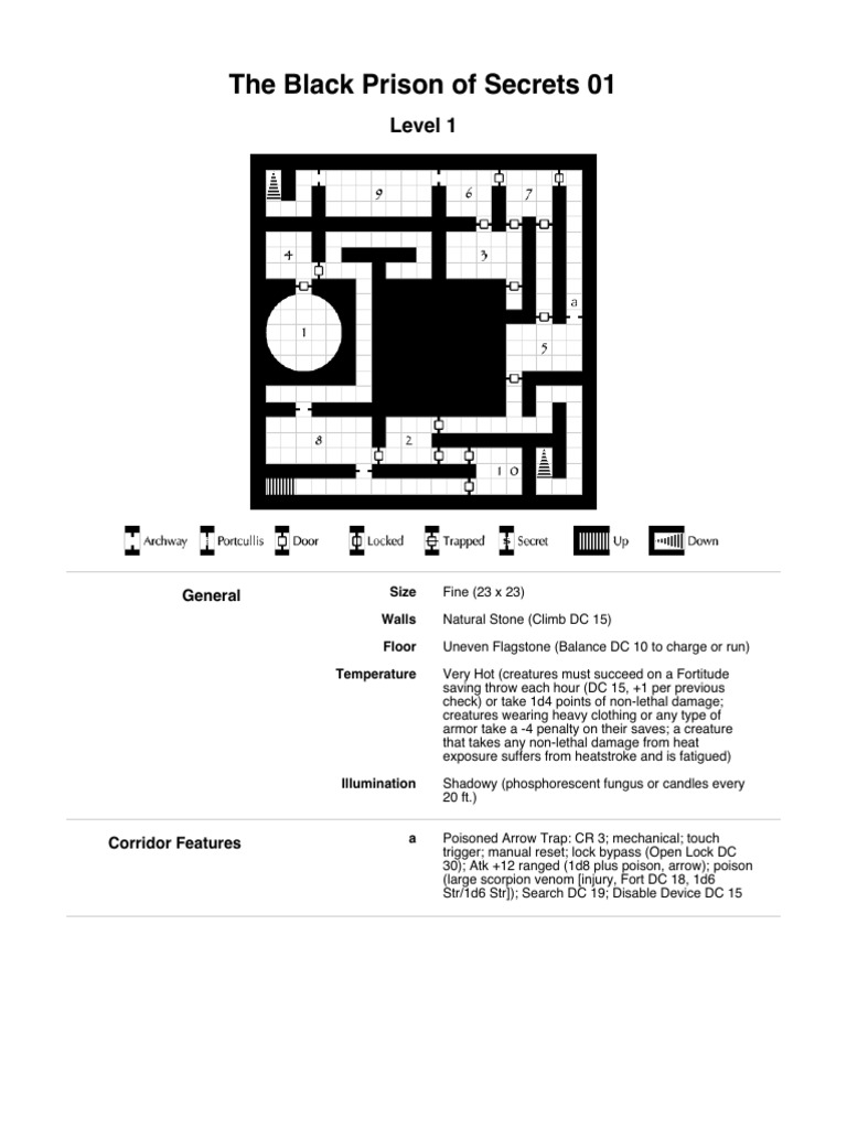 The Black Prison of Secrets 01 | PDF