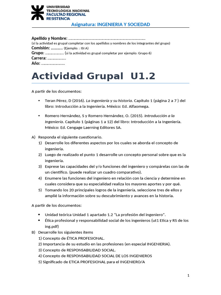 S3 U1.2 ActividadGrupal Cuestionario | PDF