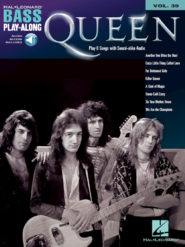Bass Play-Along Vol 39 - Queen | PDF