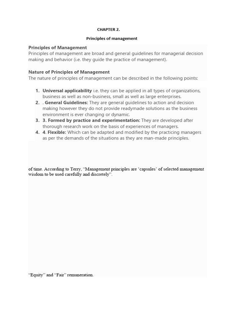 Chapter 2 Notes | PDF