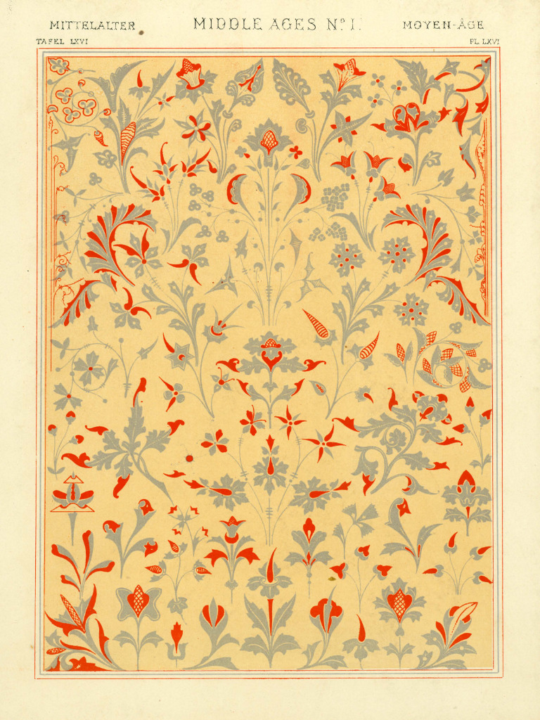 Medieval Textile Design Panels | PDF