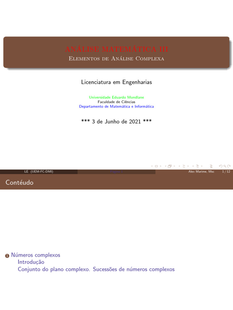 Aula01 AMIII Feng | PDF