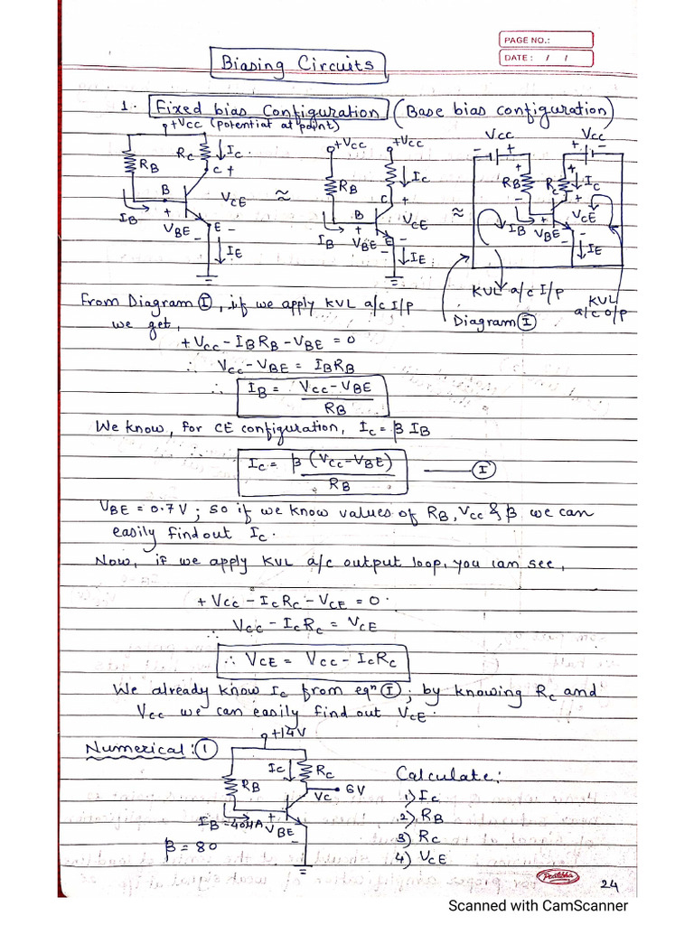 Biasing Circuits | PDF