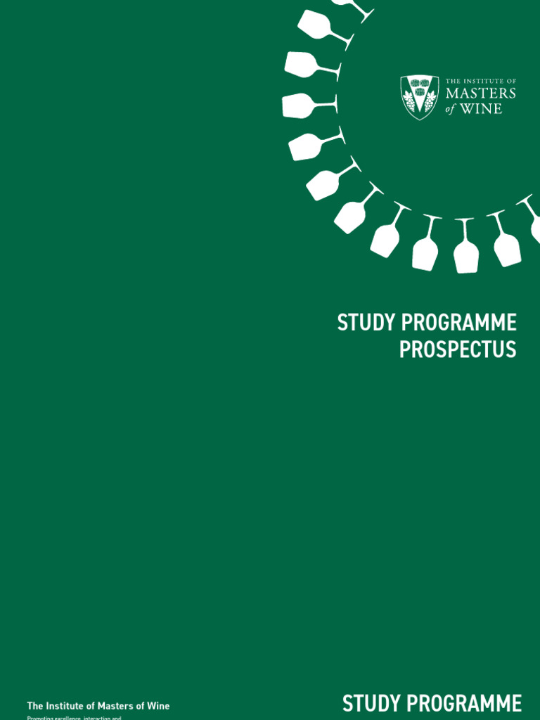 IMW 2024 Prospectus - Digital | PDF | Academic Degree | Grape