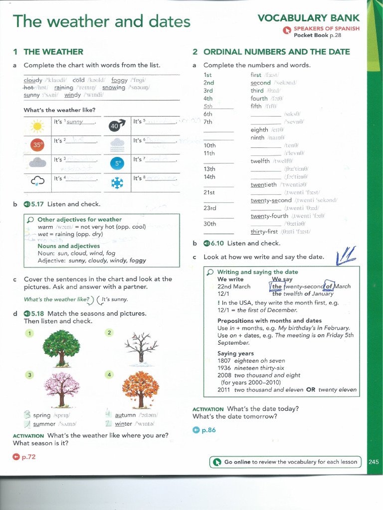 Numbers and Dates | PDF