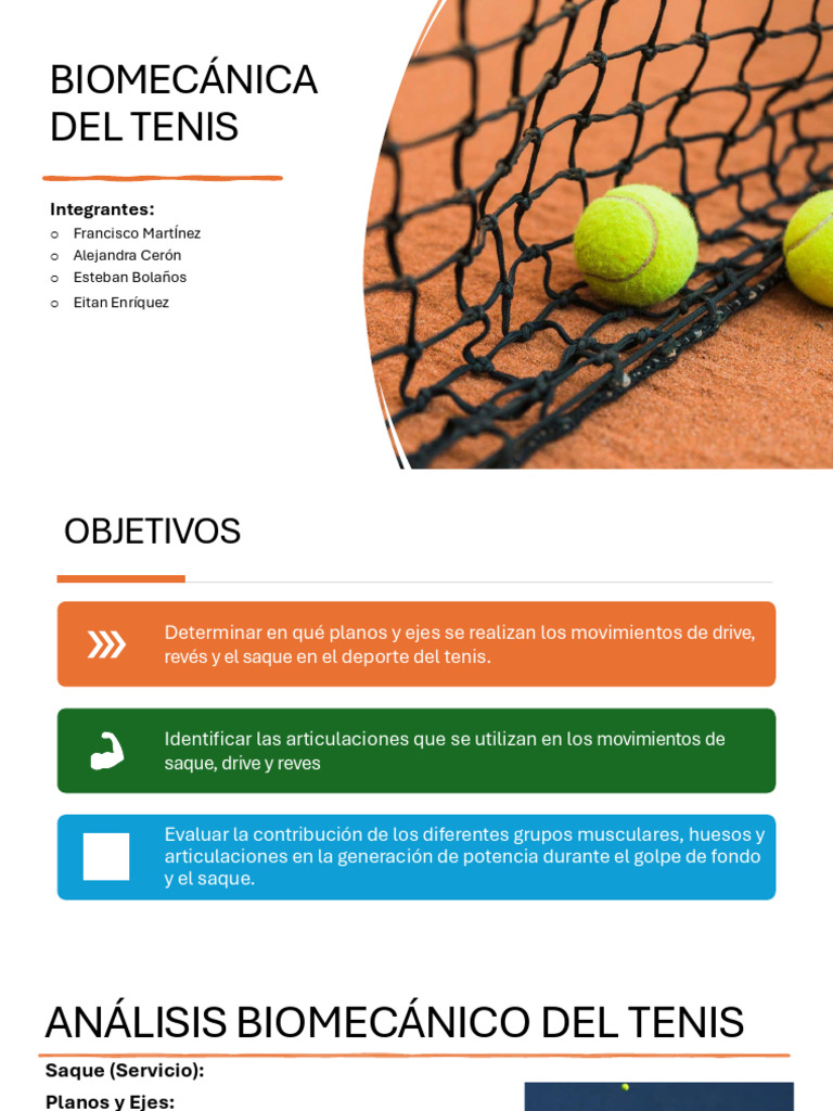 Biomecanica Del Tenis | PDF