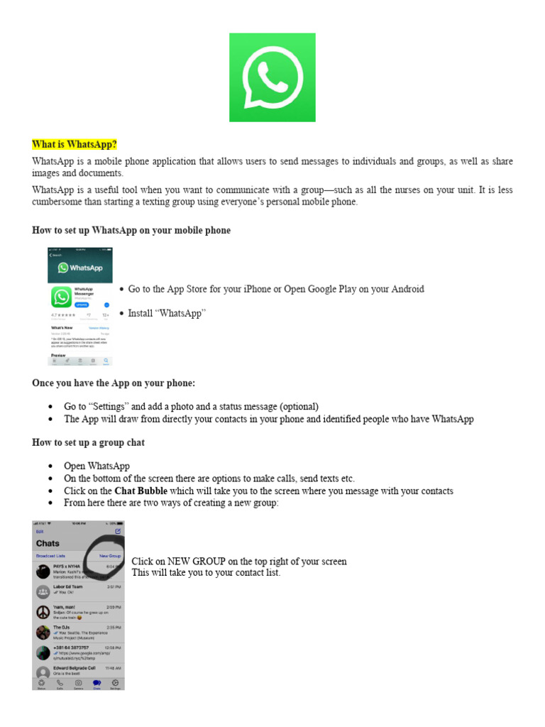 What Is WhatsApp | PDF
