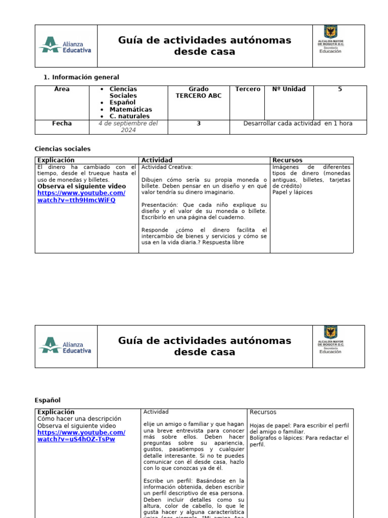 Actividades 3abc | PDF