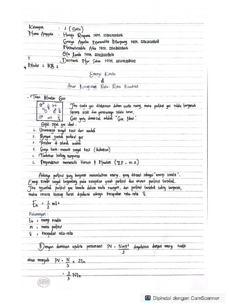 TK Kelompok 1 - Materi KB 1 - (C) | PDF