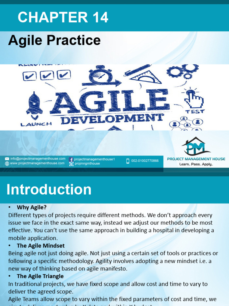 PMP+Preparation+Course Agile | PDF