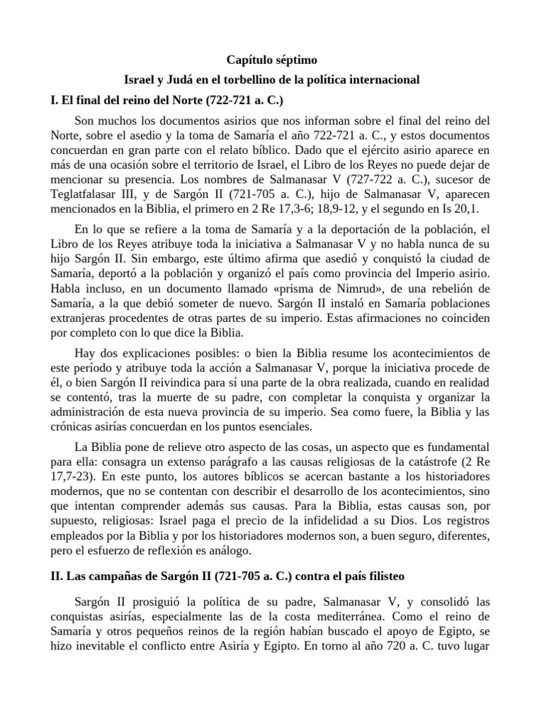 Capítulo Séptimo | PDF