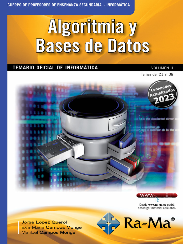 4400-MONGE-Vol 2 - Algoritmia y Bases de Datos - Material Adicional - Interactivo | PDF