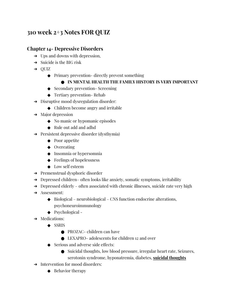 310 week 2+3 Notes FOR QUIZ | PDF
