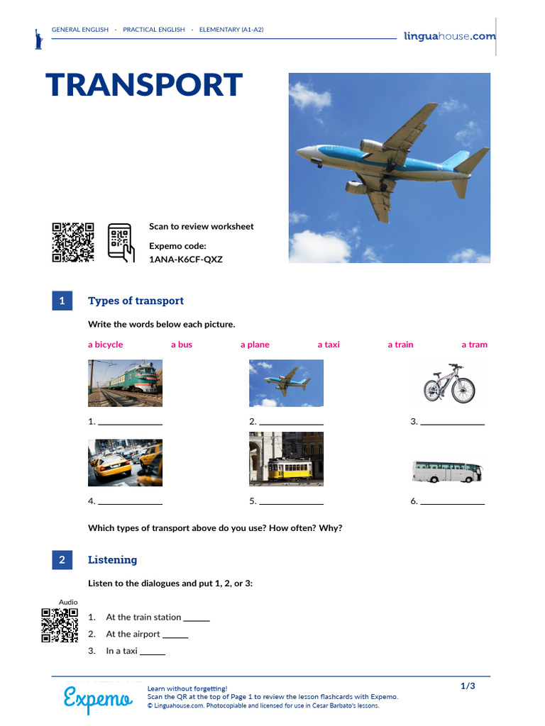 transport-american-english-student | PDF