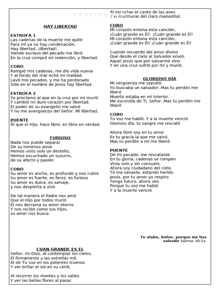 CANCIONERO MENDOZA 08_09_2024 | PDF CANCIONERO MENDOZA 08_09_2024 | PDF