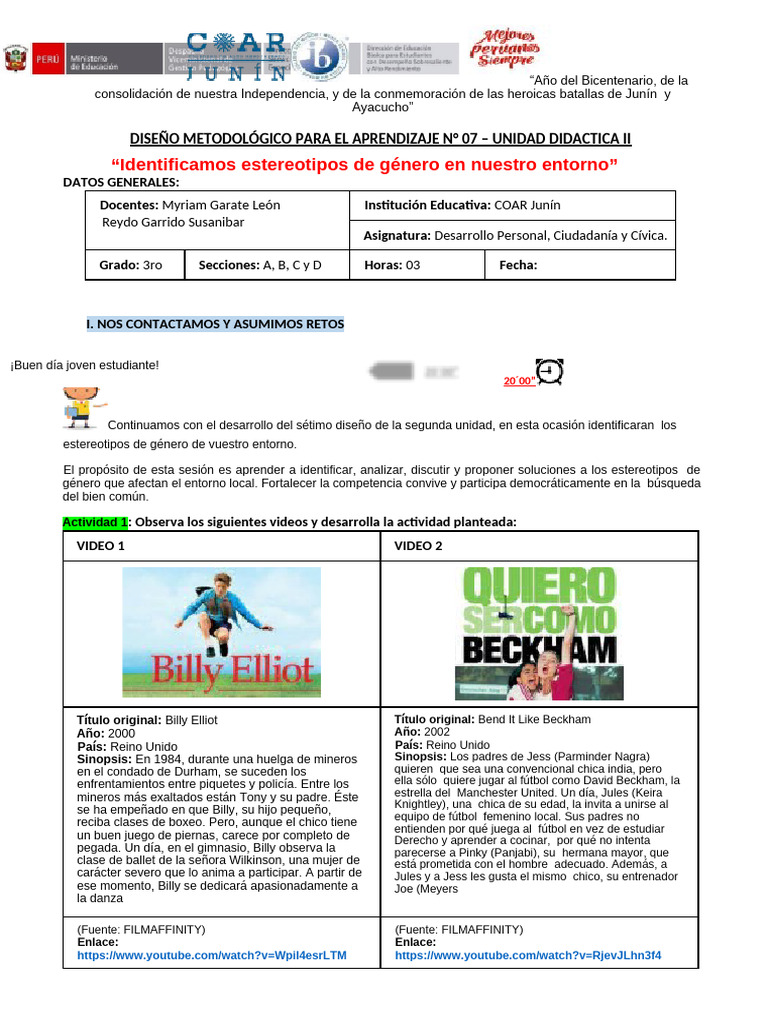 Dmpa 07 3ro DPCC Unidad II 2024 | PDF