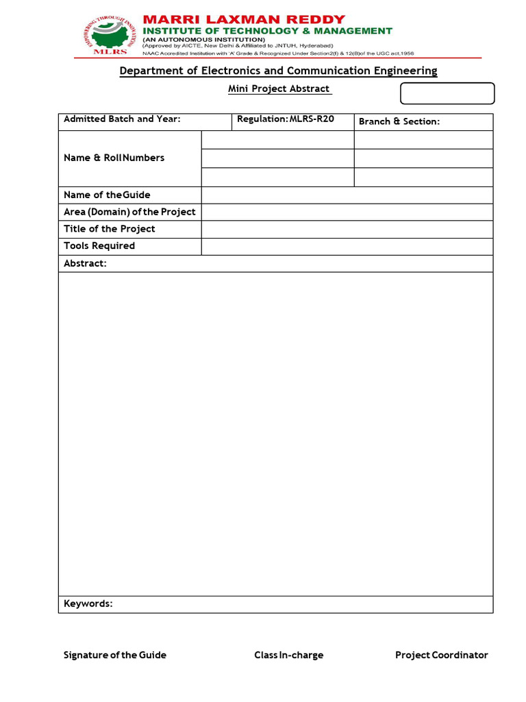 Mini Project | PDF