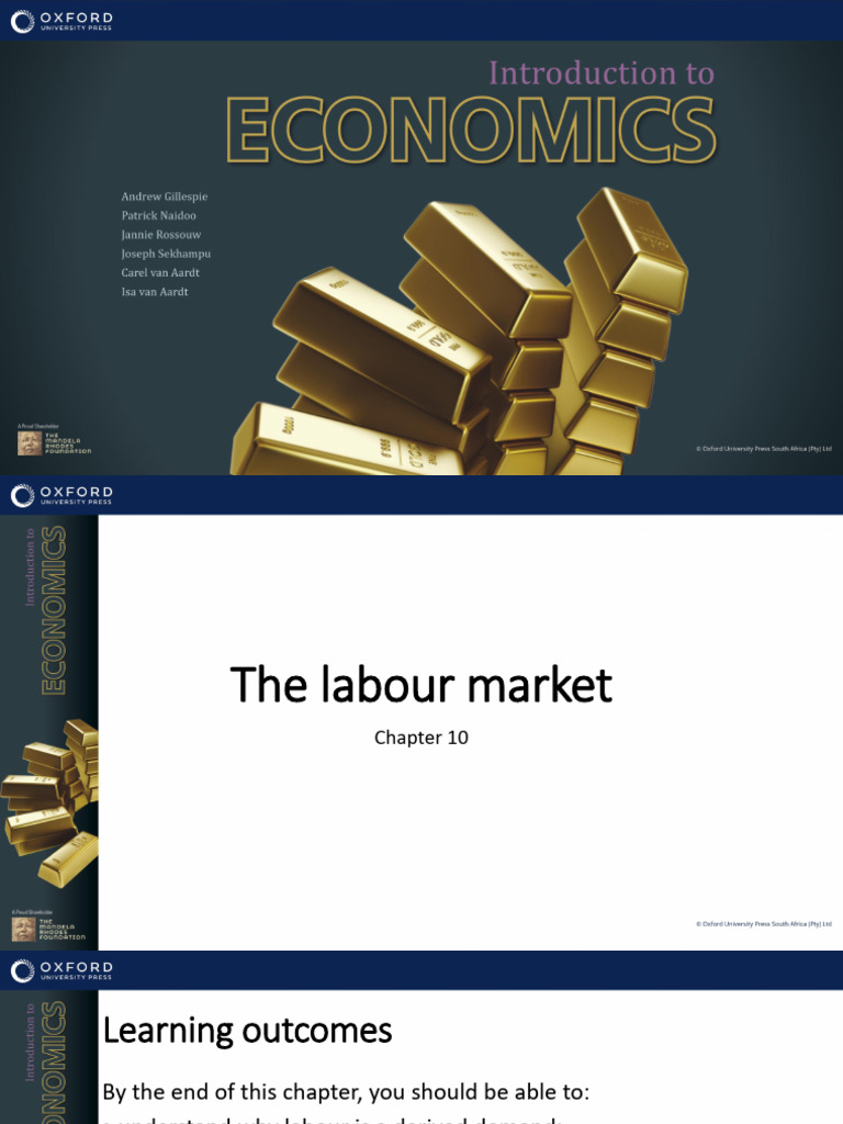 Chapter10 Gillespie Powerpoint | PDF | Labour Economics | Business